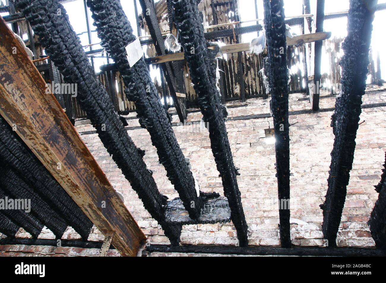 Destroyed by an uncontrolled fire hi-res stock photography and images ...