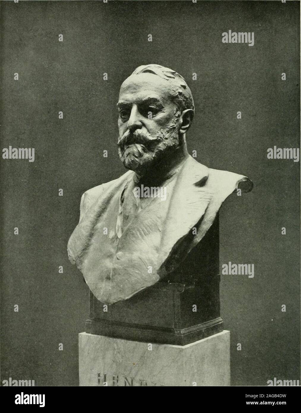 . International studio. HENRY C. FRICK, ESQ. BRONZE BUST BY J. MASSEY ...