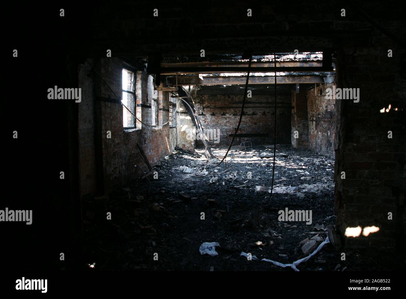 Destroyed by an uncontrolled fire hi-res stock photography and images ...