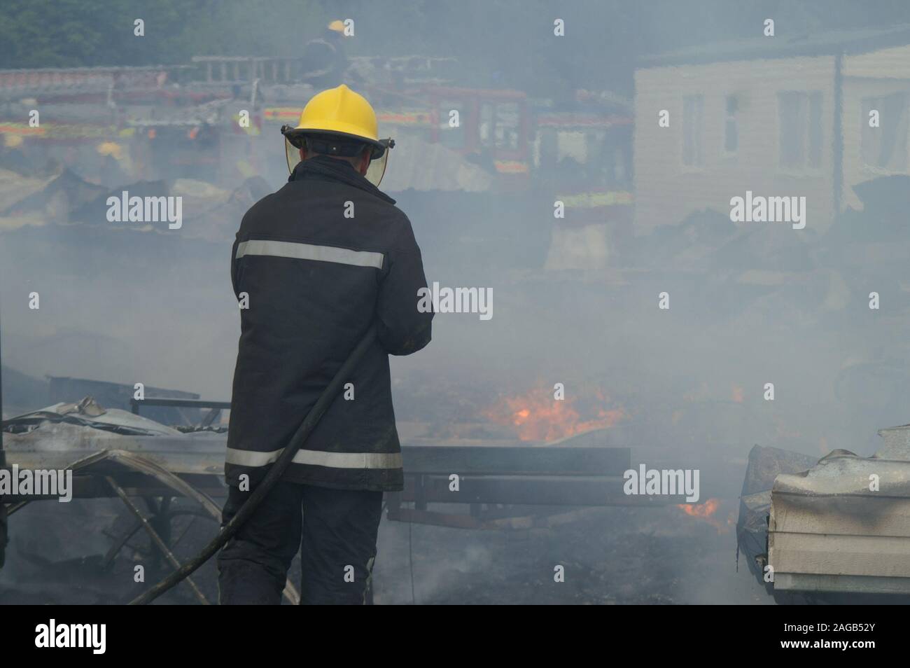 Caravans and lodges hi-res stock photography and images - Alamy