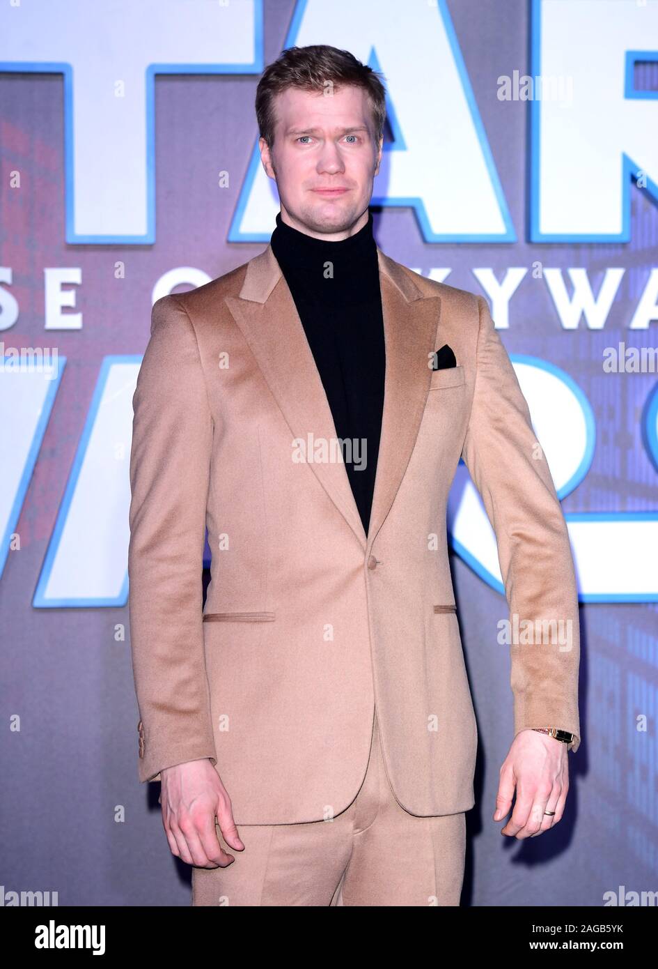 Joonas Suotamo attending the Star Wars: The Rise of Skywalker Premiere ...