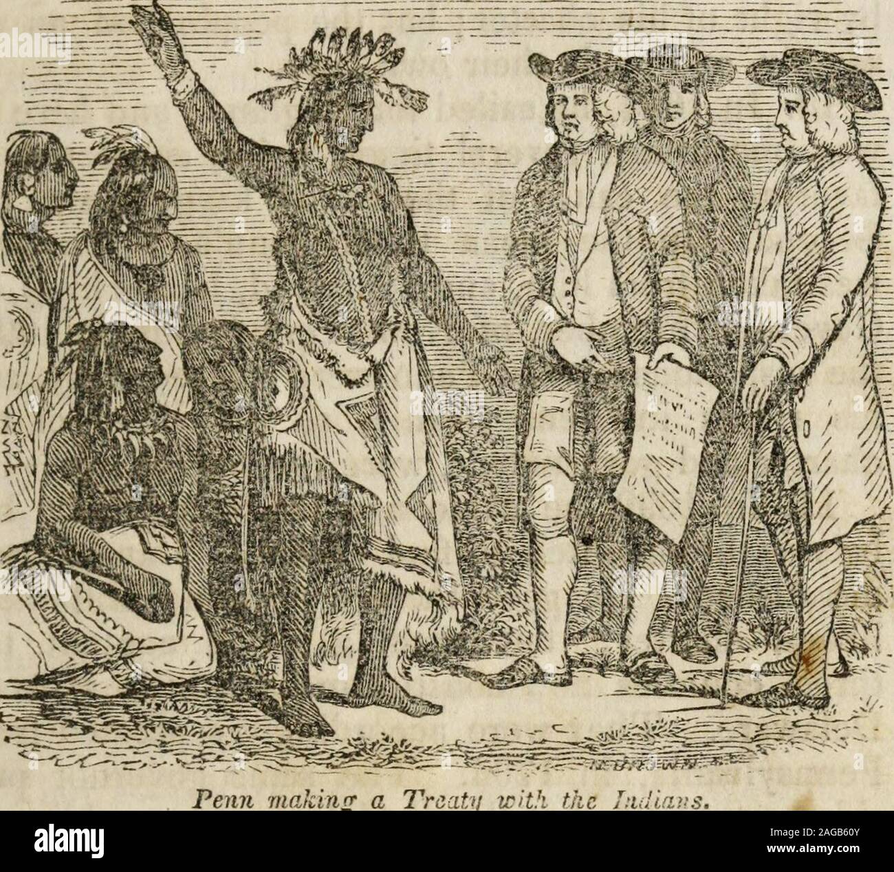 William penn treaty hi-res stock photography and images - Alamy