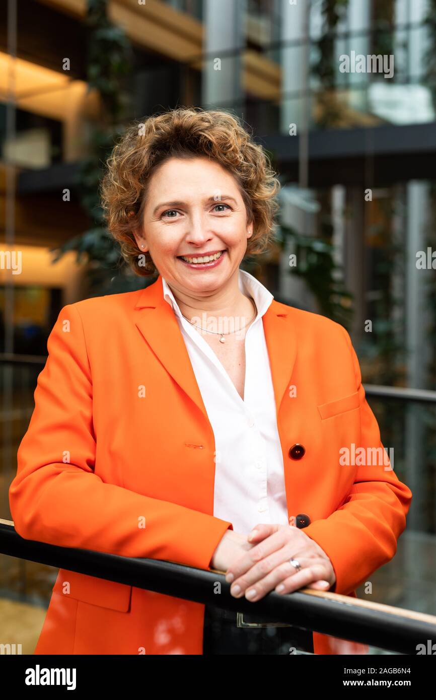 18 December 2019, France (France), Straßburg: Nicola Beer (FDP), MEP ...