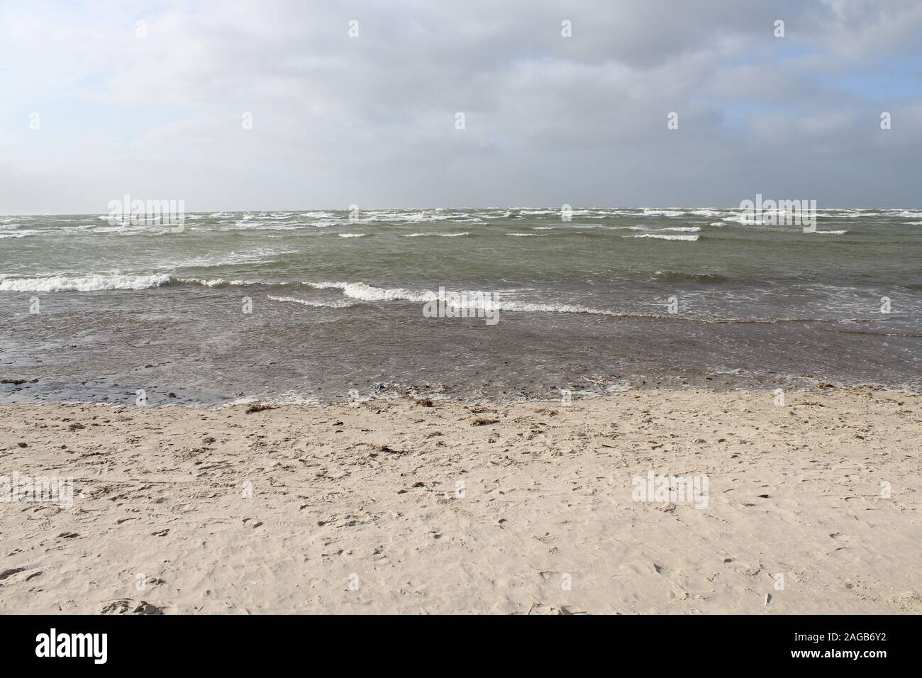 Waves of the North Sea Stock Photo - Alamy