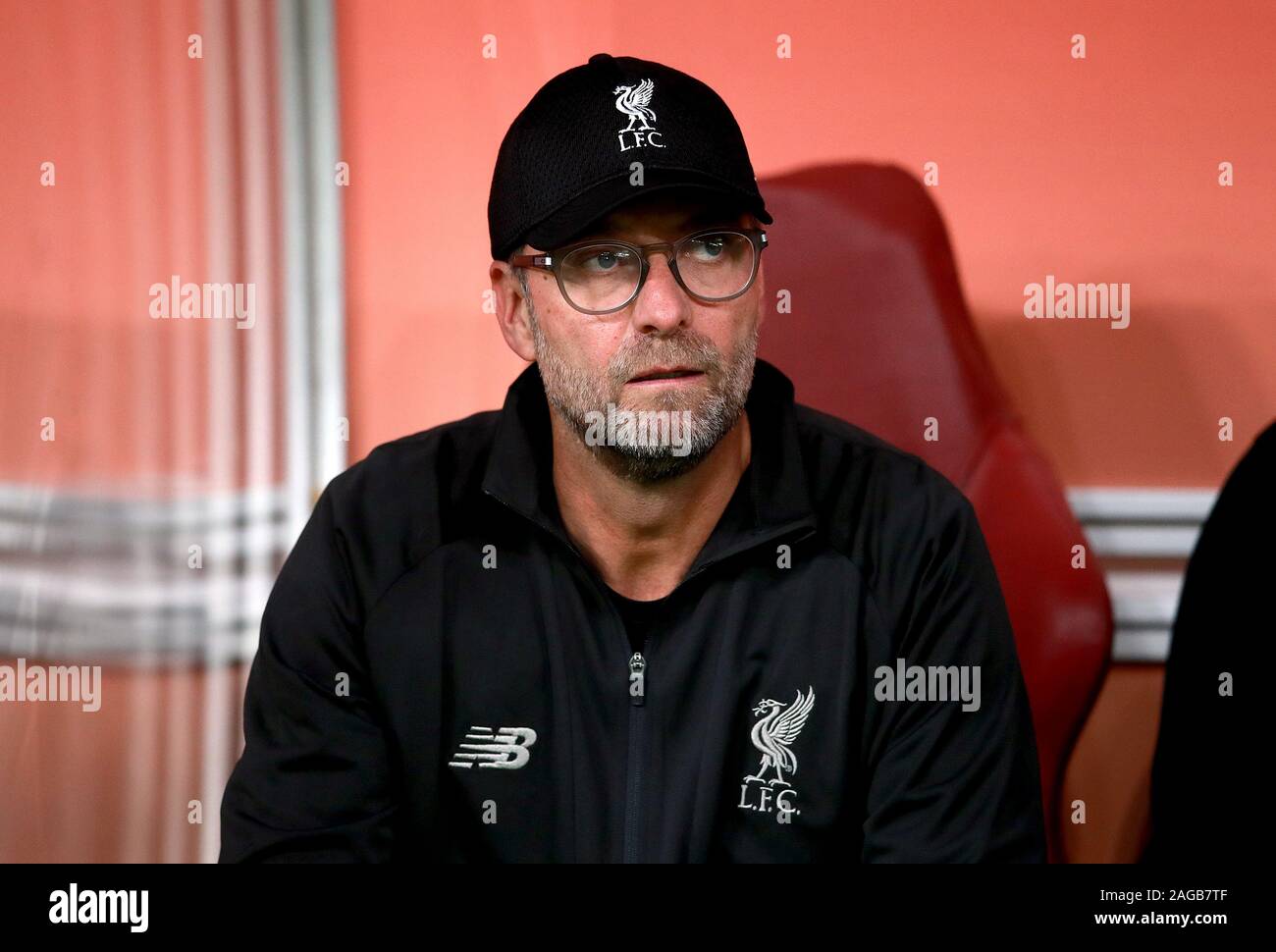 Liverpool manager Jurgen Klopp during the FIFA Club World Cup semi ... Liverpool manager Jurgen Klopp during the FIFA Club World Cup semi ...