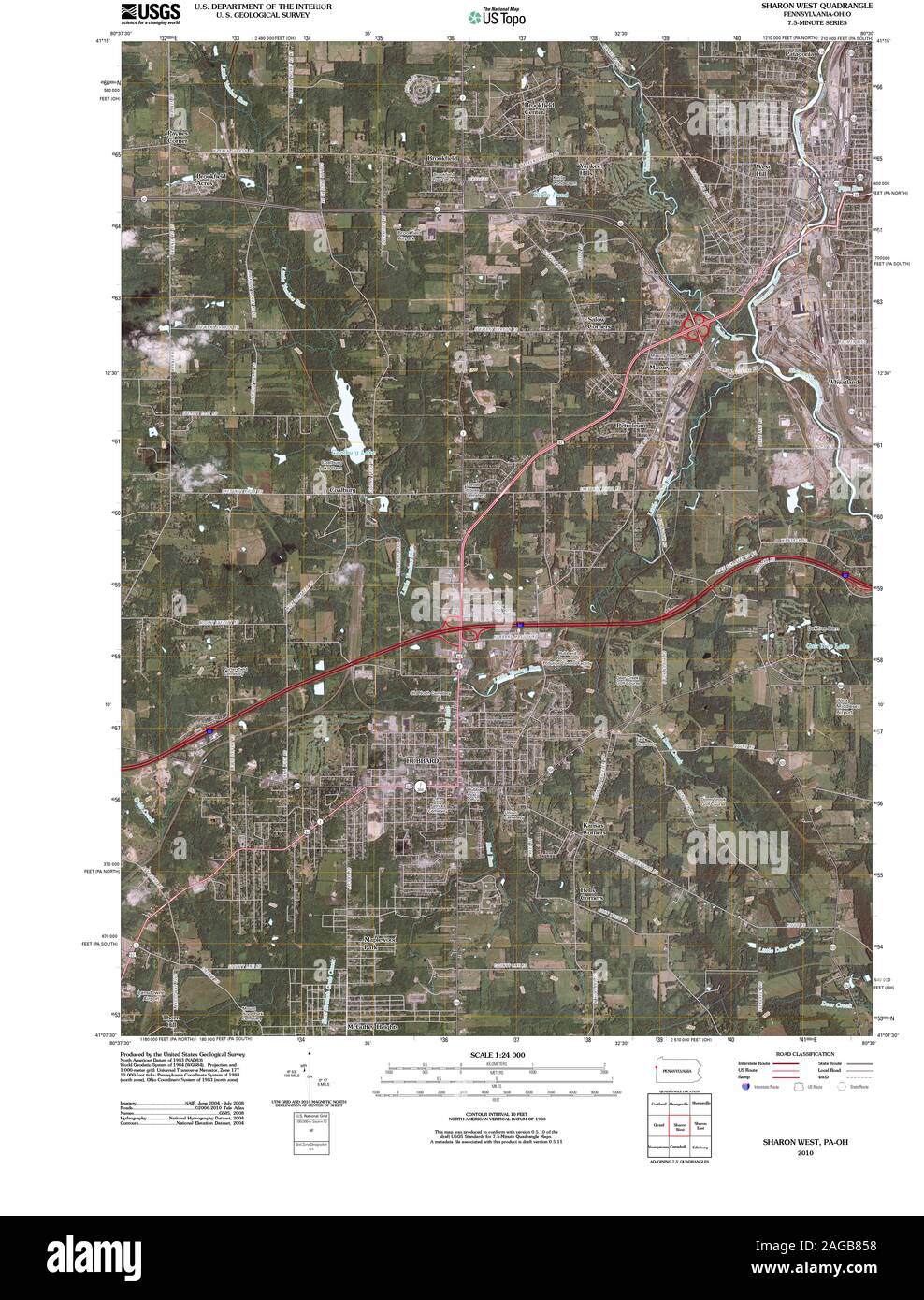 Map of sharon Cut Out Stock Images & Pictures - Alamy