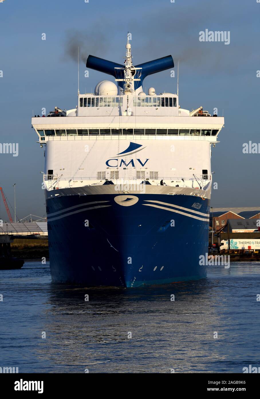 Cruise ship MV Magellan is part of the CMV fleet. She is pictured ...