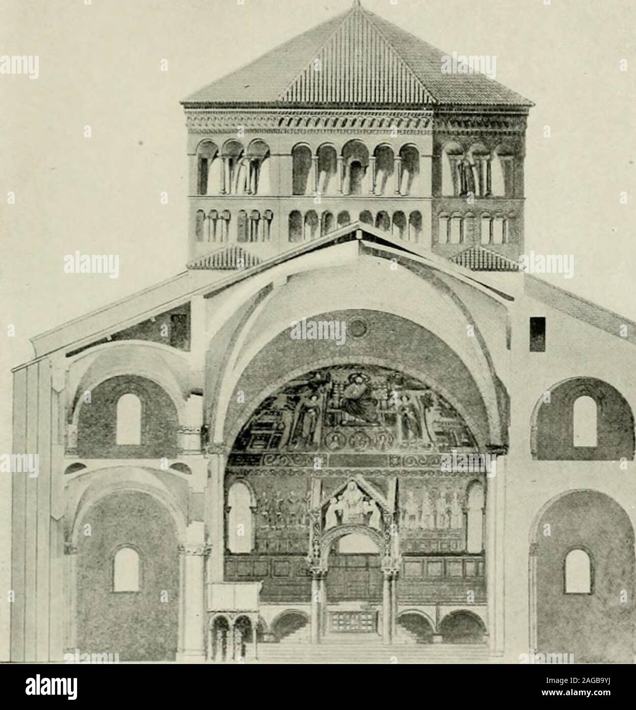 . Medieval architecture, its origins and development, with lists of ...