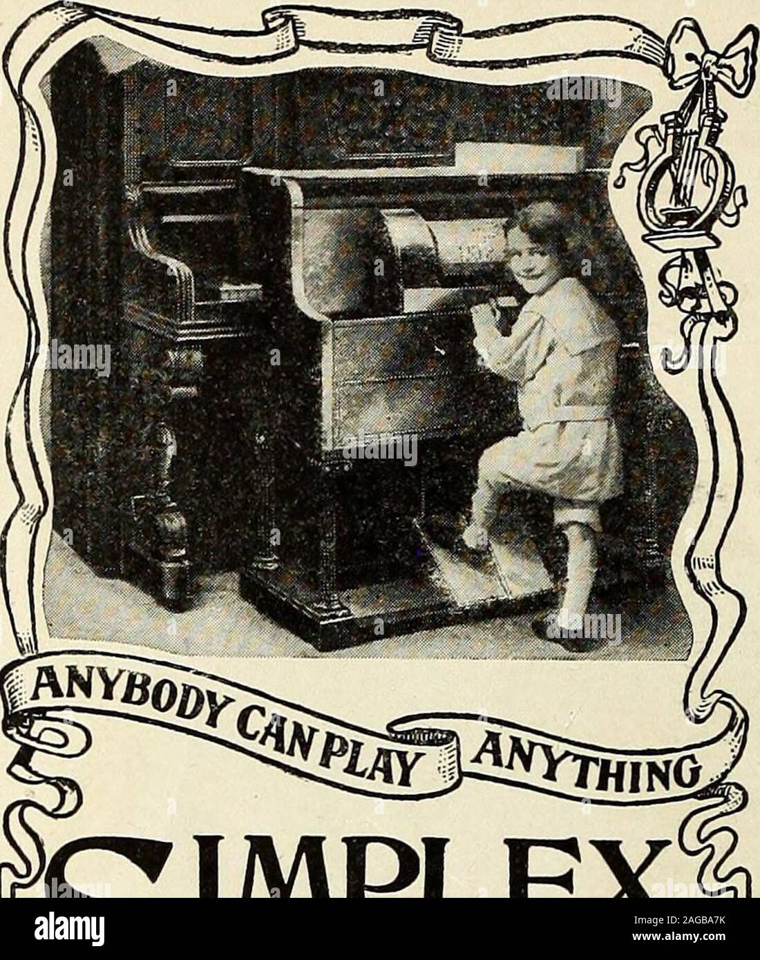 Simplex piano player hi-res stock photography and images - Alamy