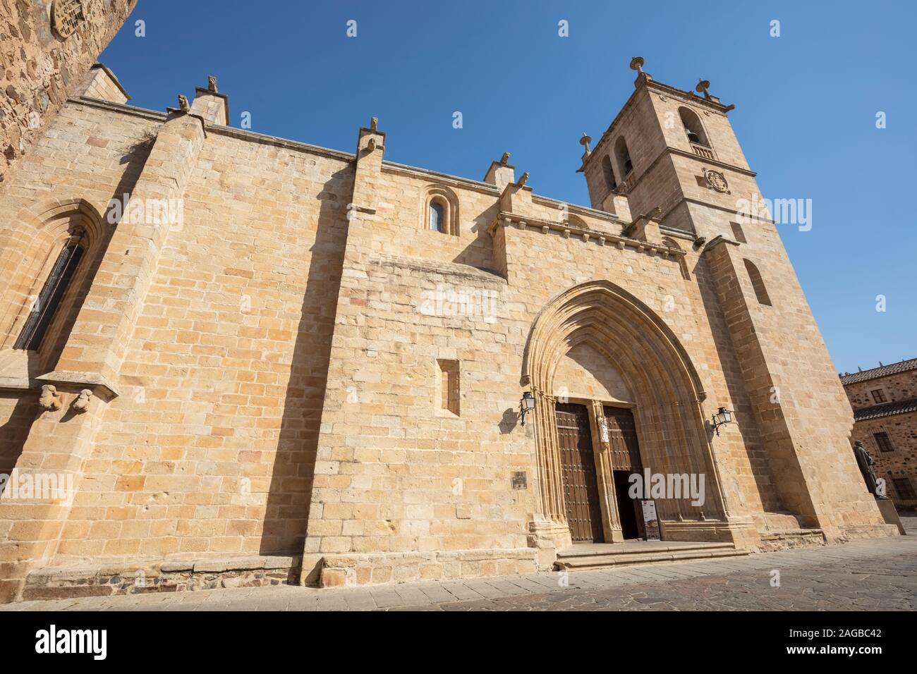 Old Town of Caceres city, Unesco World Herigate in Extremadura Region ...