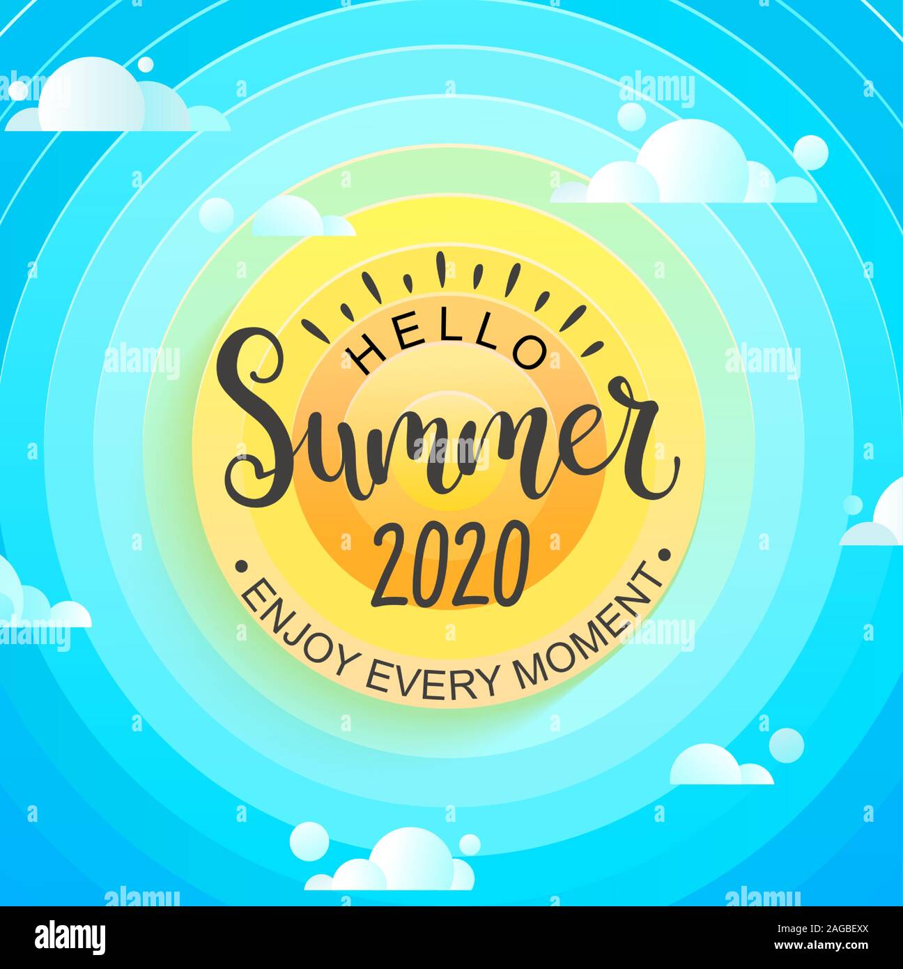 Time sky clouds hand Stock Vector Images - Alamy