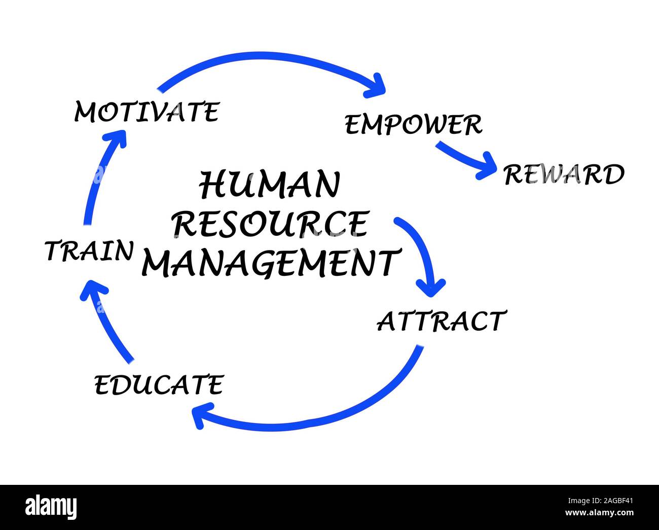Human resource management Cut Out Stock Images & Pictures - Alamy