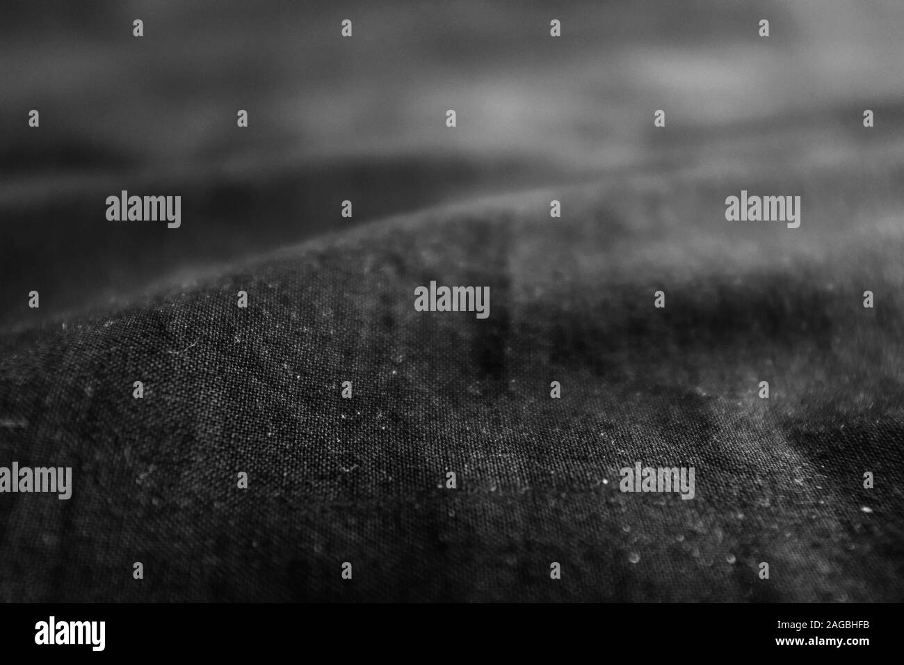 Closeup grey scale shot of a black cloth Stock Photo - Alamy