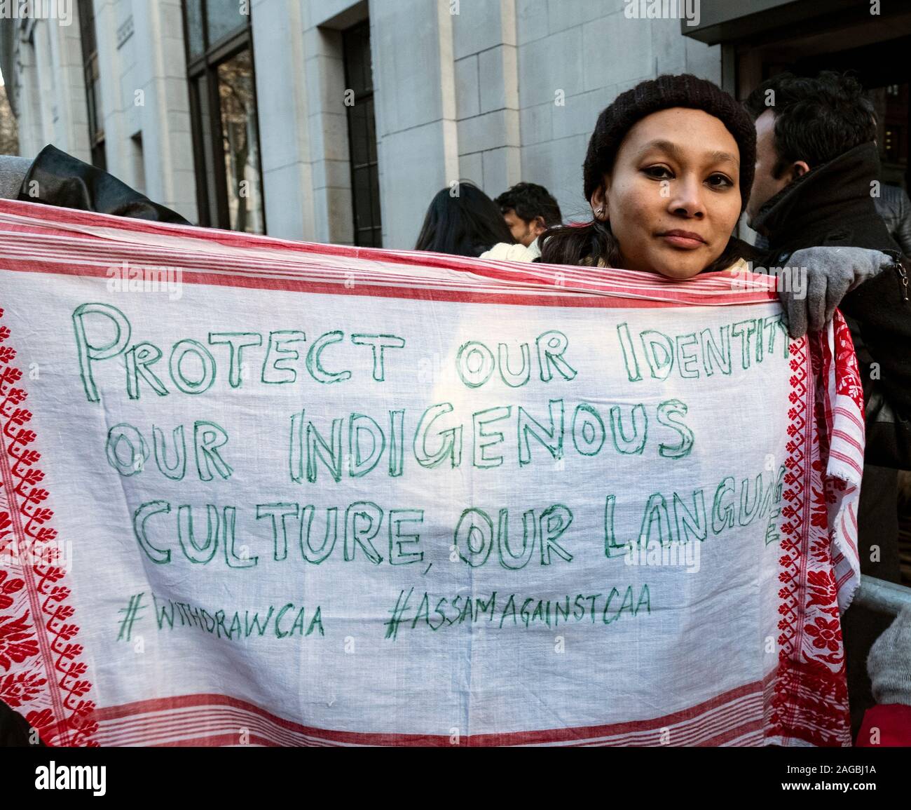 Cab india protest hi-res stock photography and images - Alamy
