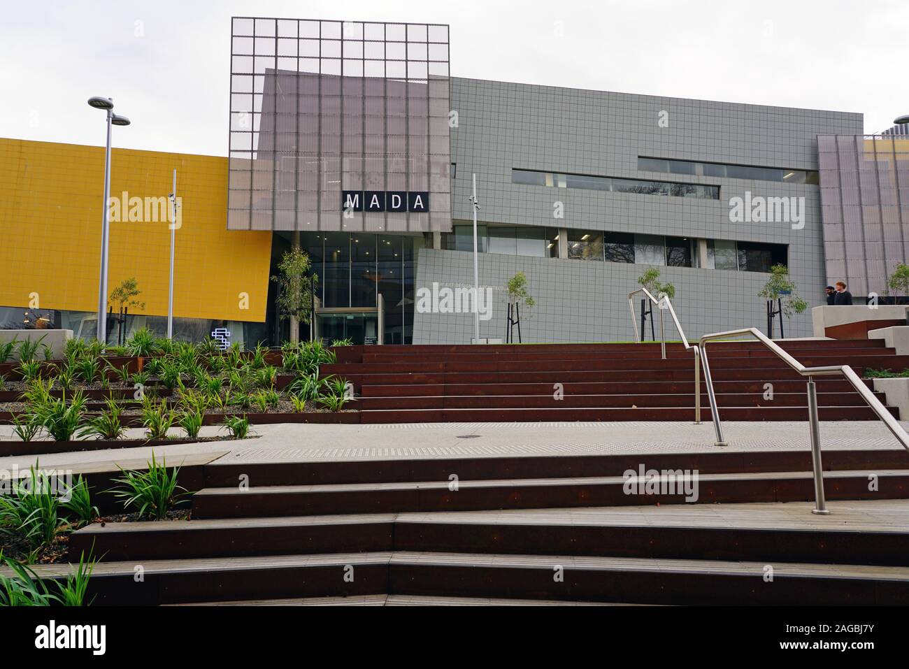 MELBOURNE, AUSTRALIA -17 JUL 2019- View of the campus of Monash ...