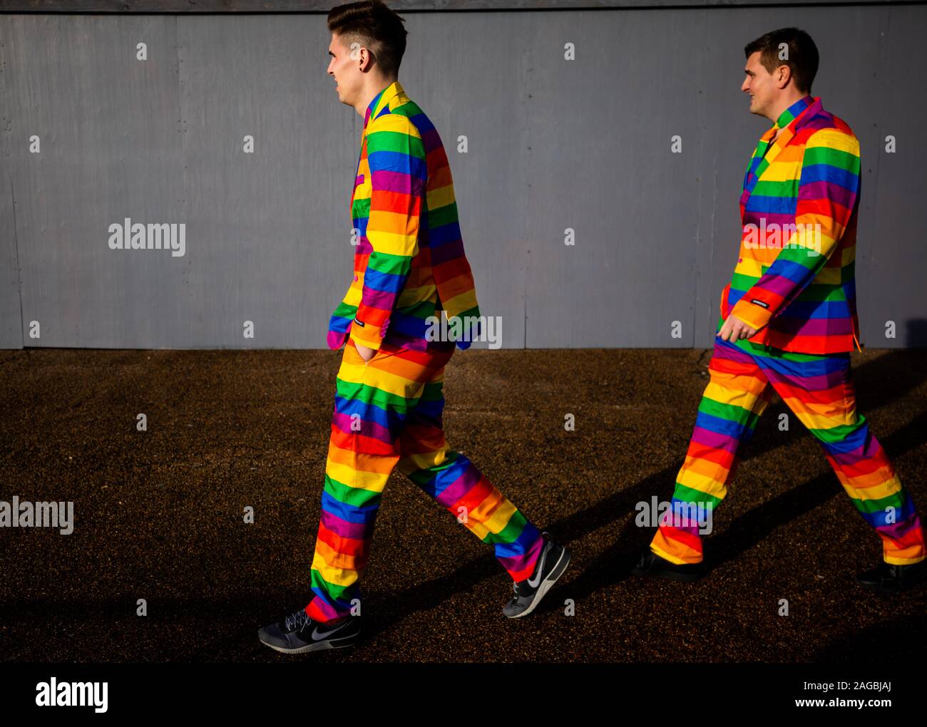 Fans in fancy dress during day six of the William Hill World ...