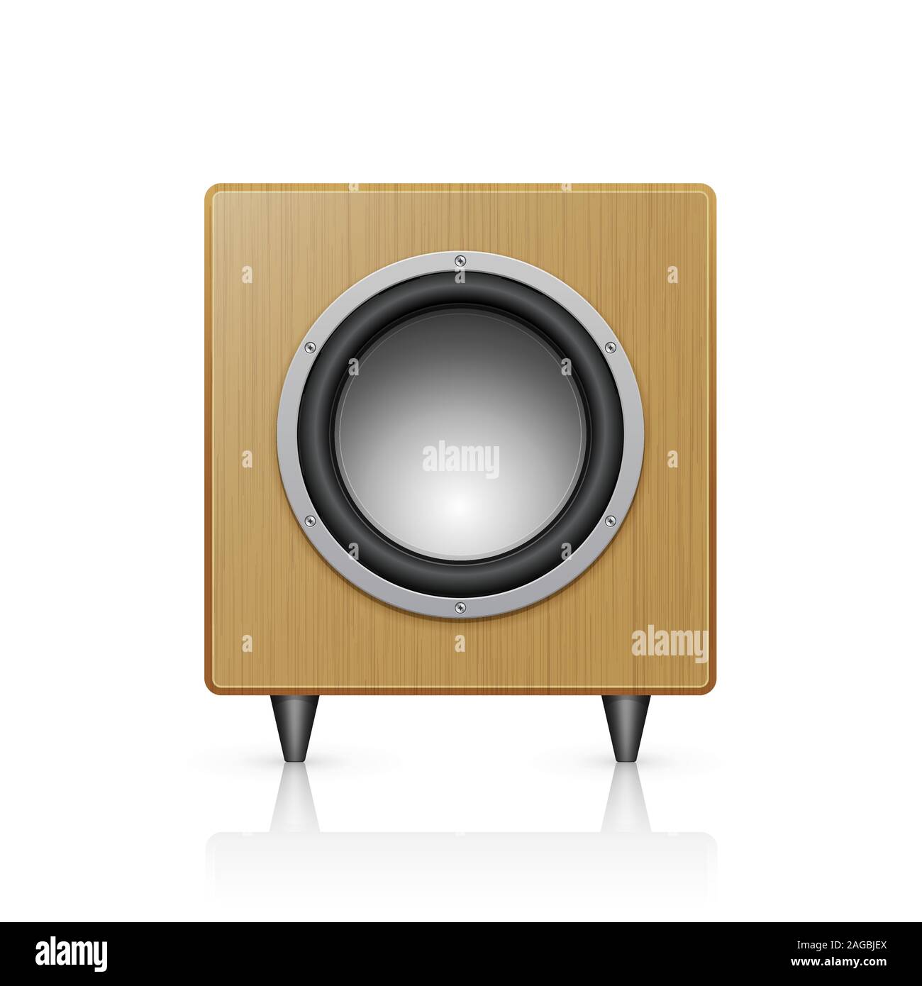 Subwoofer. Vector illustration Stock Vector Image & Art - Alamy
