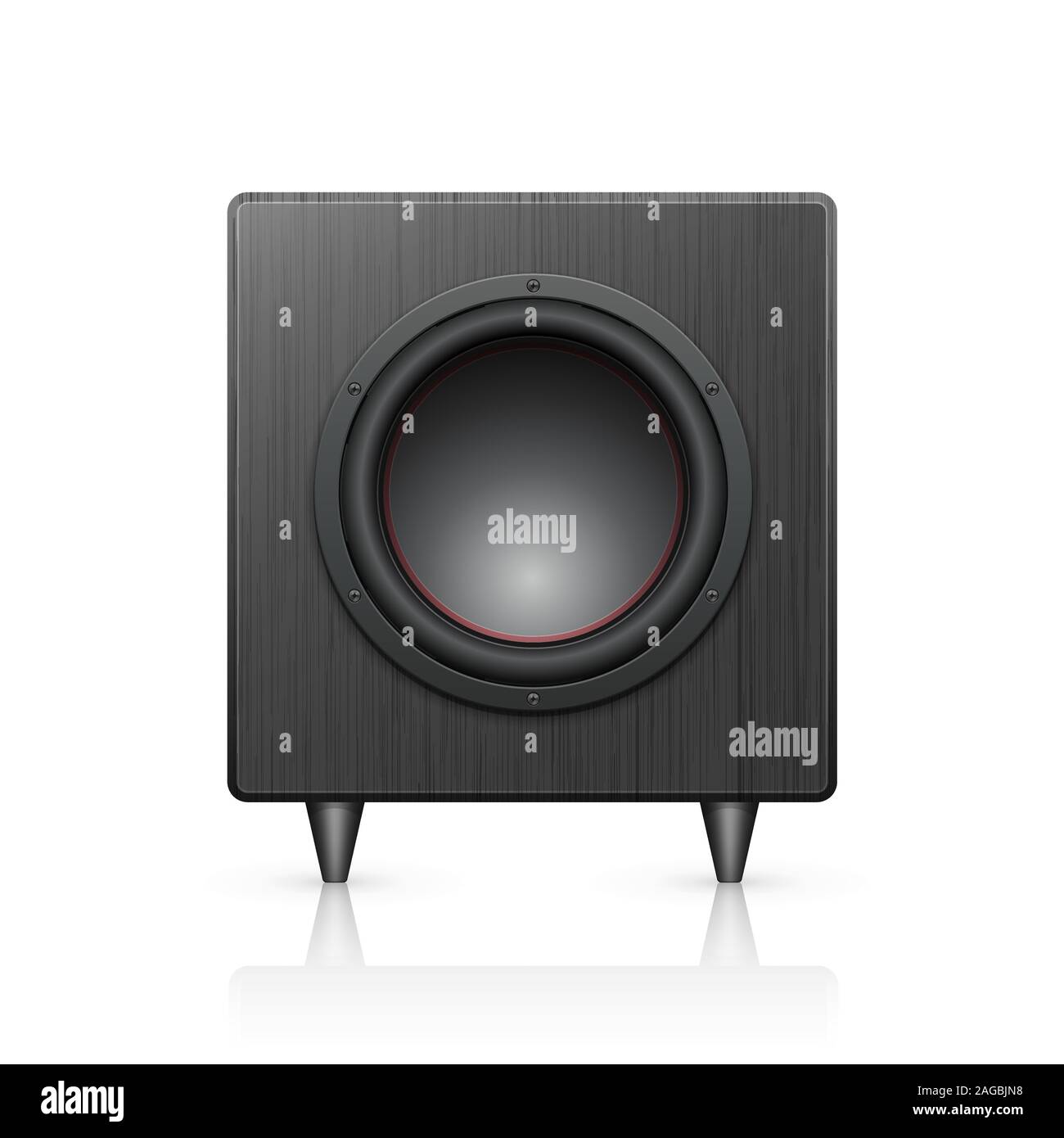 Subwoofer. Vector illustration Stock Vector Image & Art - Alamy