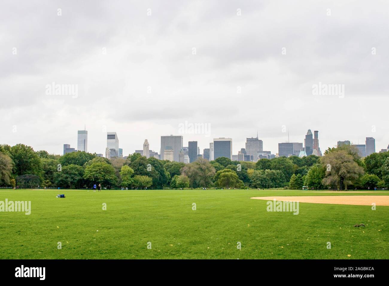 New york baseball central park hi-res stock photography and images - Alamy