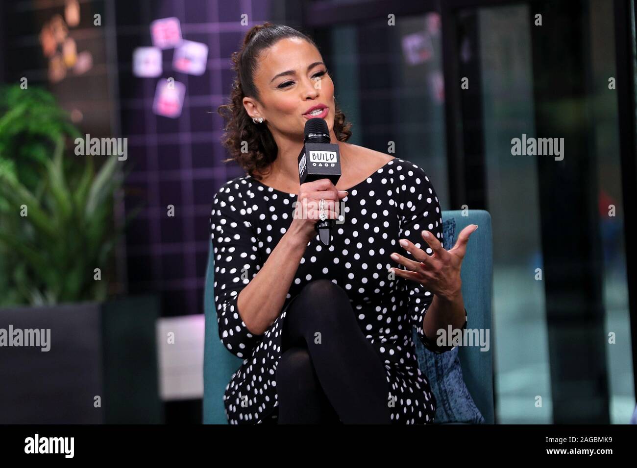Paula patton visits build speaker series hi-res stock photography and ...