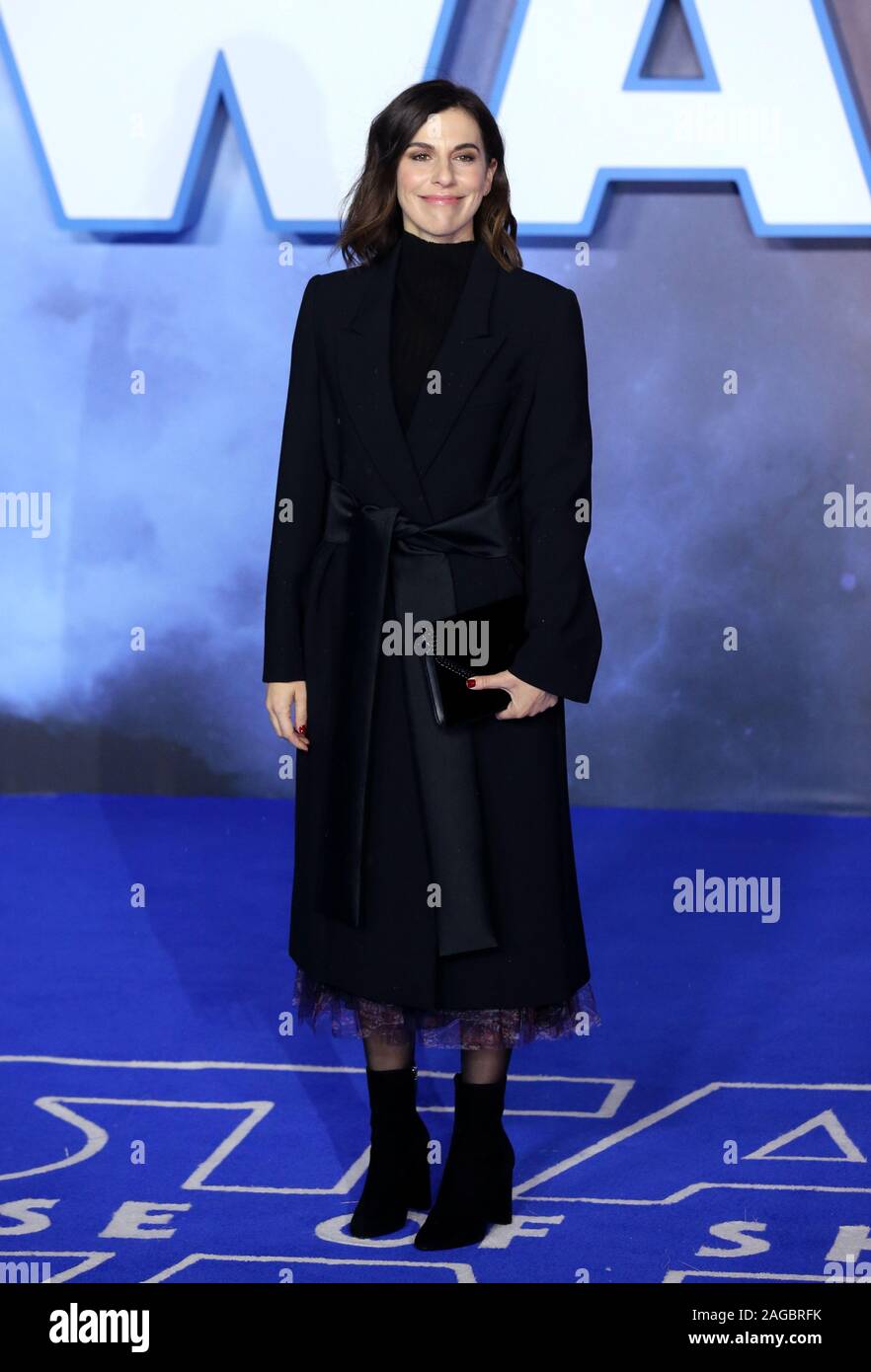 Michelle Rejwan attending the premiere of Star Wars: The Rise of ...