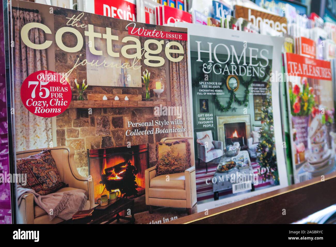 Magazine Stand Featuring Magazine Covers, NYC, USA Stock Photo - Alamy