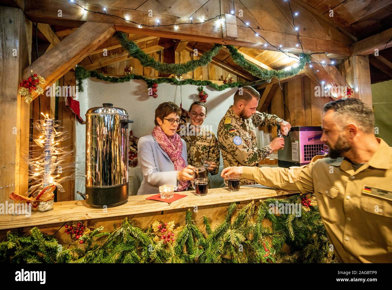 Limassol, Cyprus. 18th Dec, 2019. Annegret Kramp-Karrenbauer (CDU ...