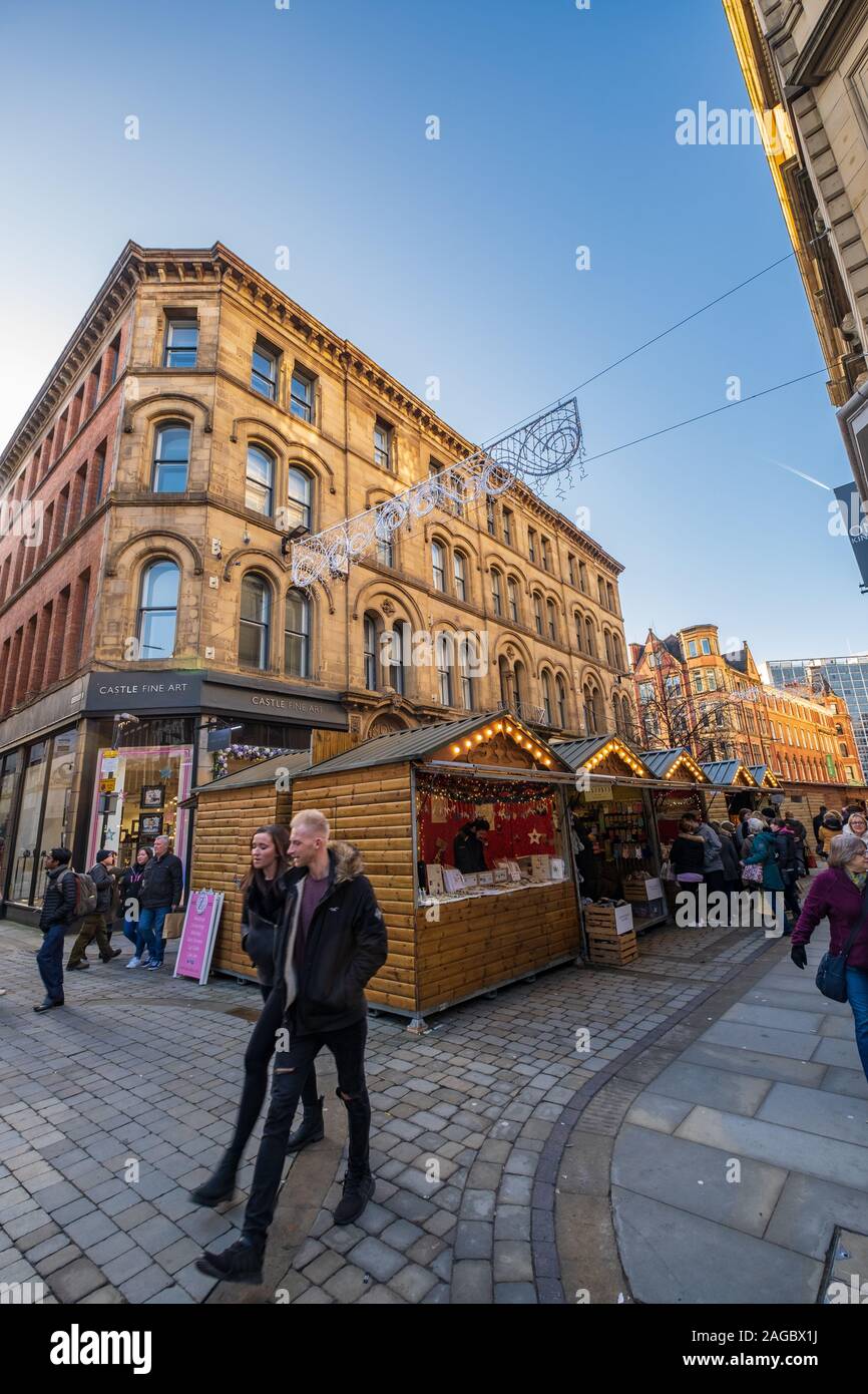 Markets in manchester city centre hi-res stock photography and images ...