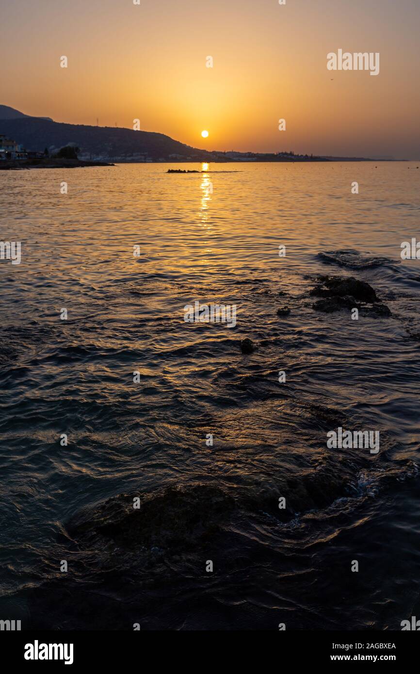 Old building at a beach in crete hi-res stock photography and images ...