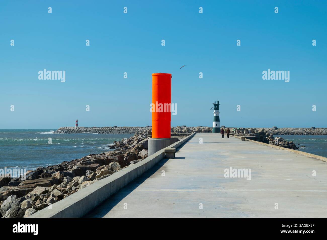 Praia da Barra Aveiro Portugal Stock Photo - Alamy