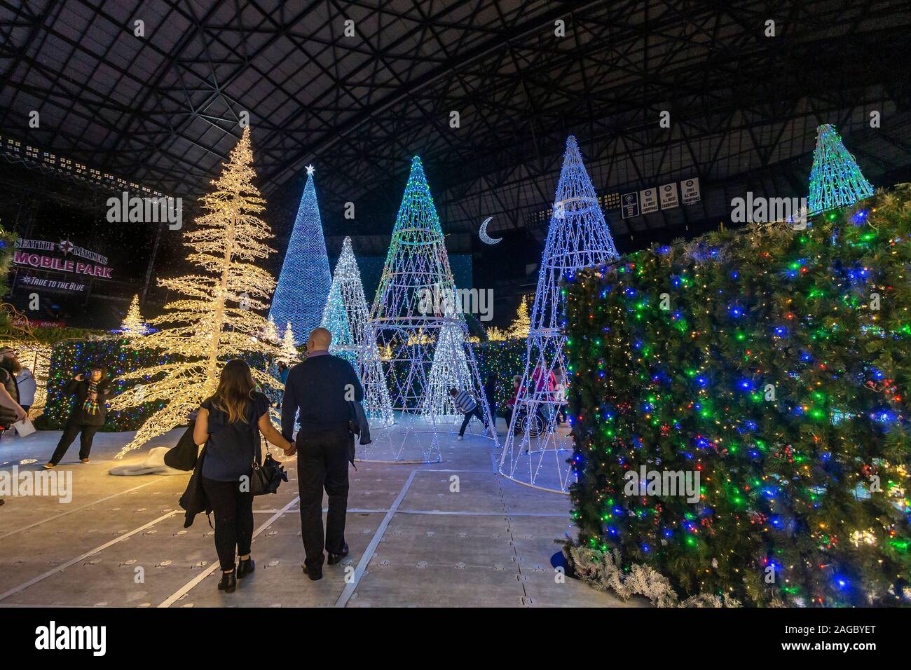 Enchant Christmas at Seattle's T-Mobile Park. #EnchantChristmas, # ...