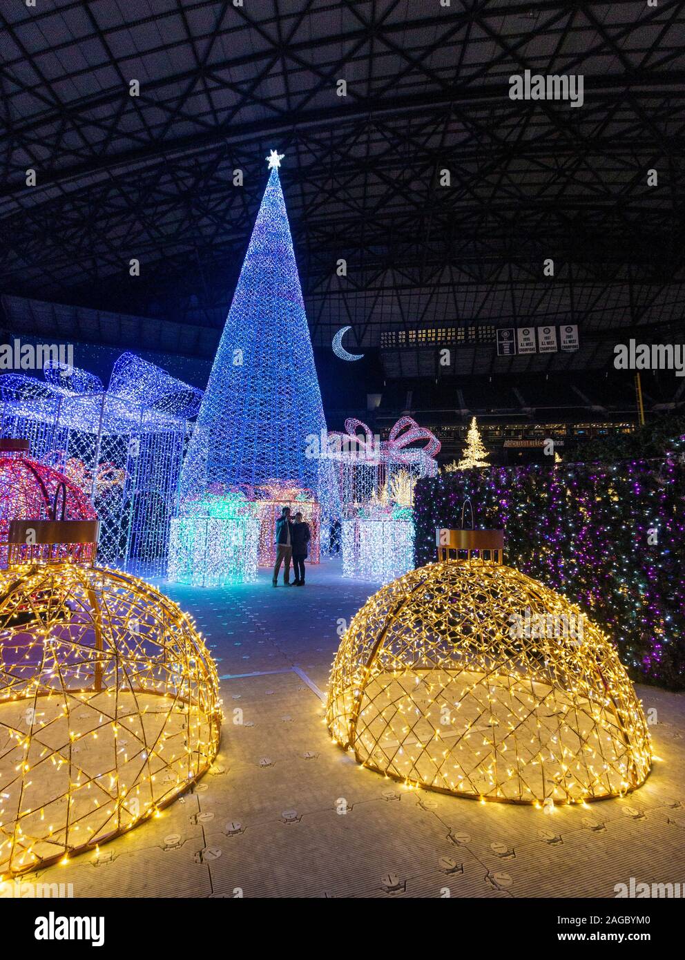 Enchant Christmas at Seattle's T-Mobile Park. #EnchantChristmas, # ...