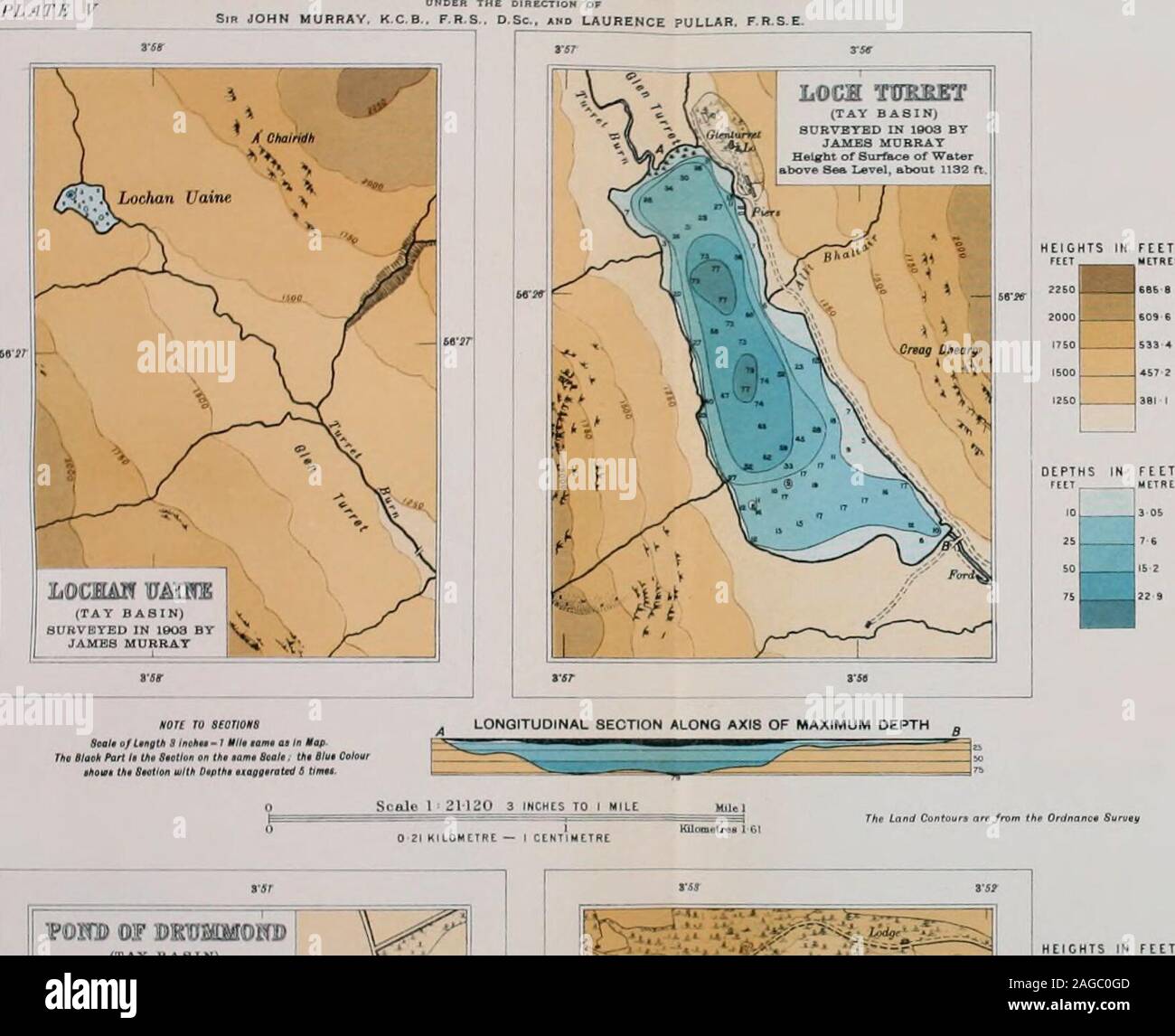 . Scottish geographical magazine. Scale 1 21120 PL A Bathymetrical ...