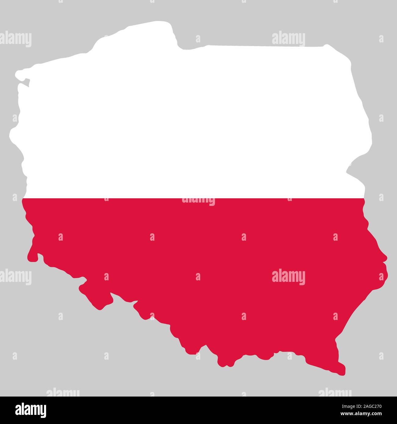 Poland 3d flag Stock Vector Images - Alamy