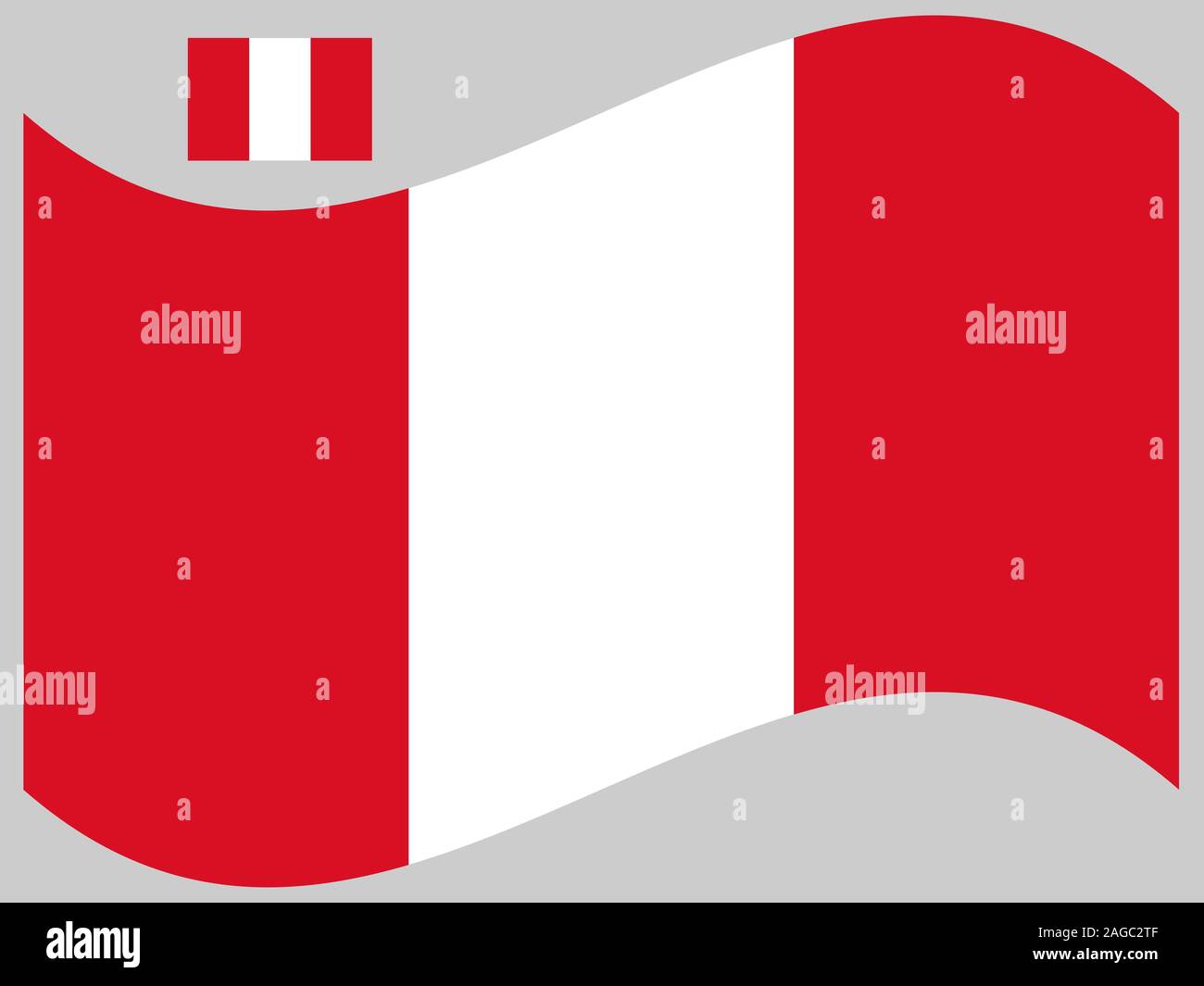 Peruvian official flag hi-res stock photography and images - Alamy