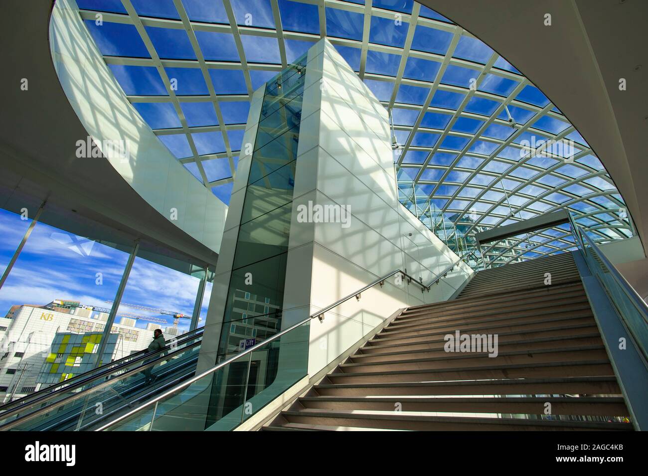 The Hague, The Netherlands. 17th August, 2019. The Hague Metro E-Line ...