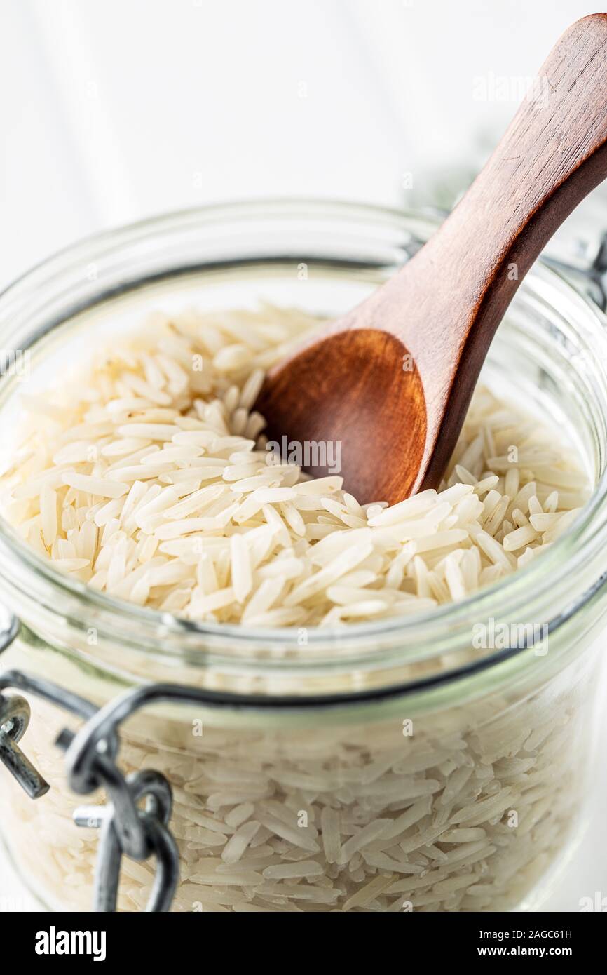 Indian uncooked rice hi-res stock photography and images - Alamy