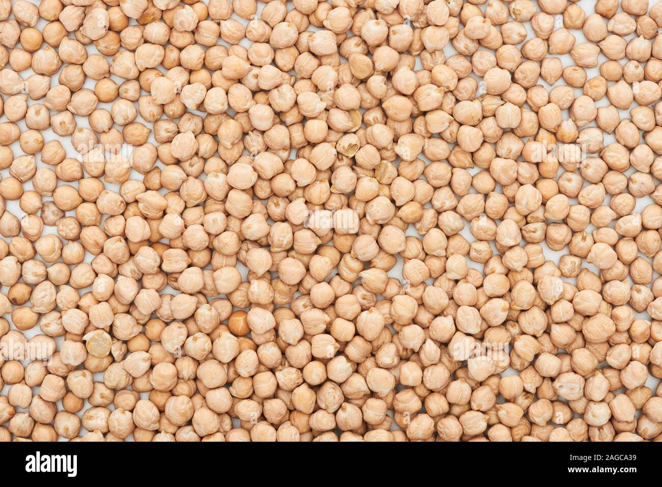 top view of raw organic chickpea seeds Stock Photo - Alamy