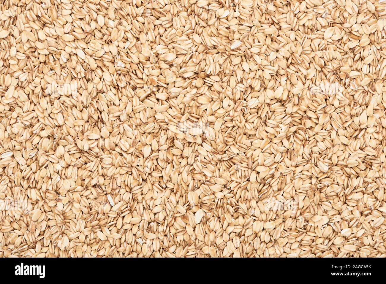 top view of uncooked pressed organic oats Stock Photo - Alamy