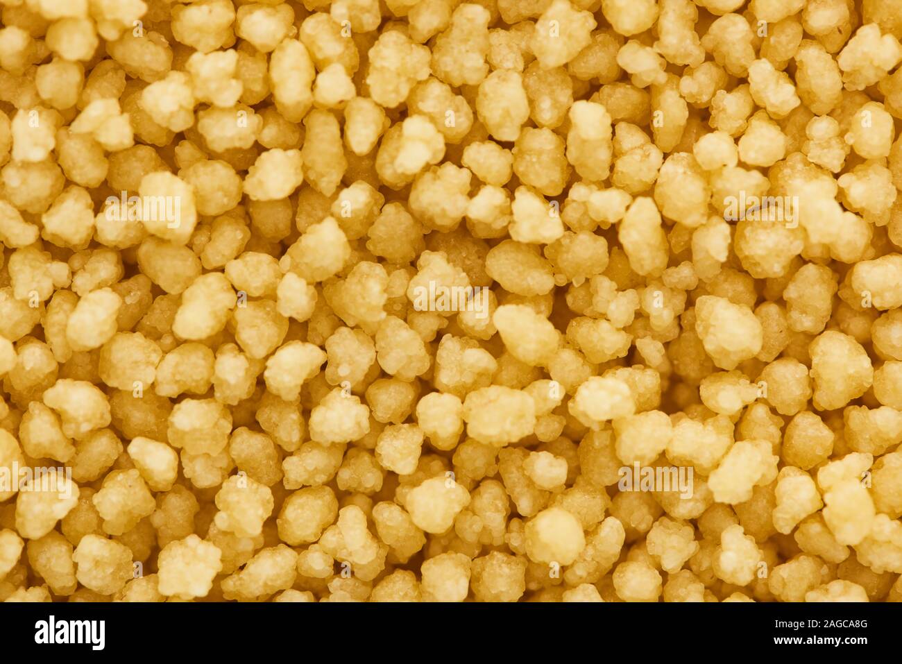 close up view of raw organic couscous Stock Photo - Alamy