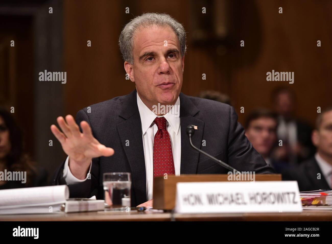 Washington, United States Of America. 18th Dec, 2019. Michael E ...