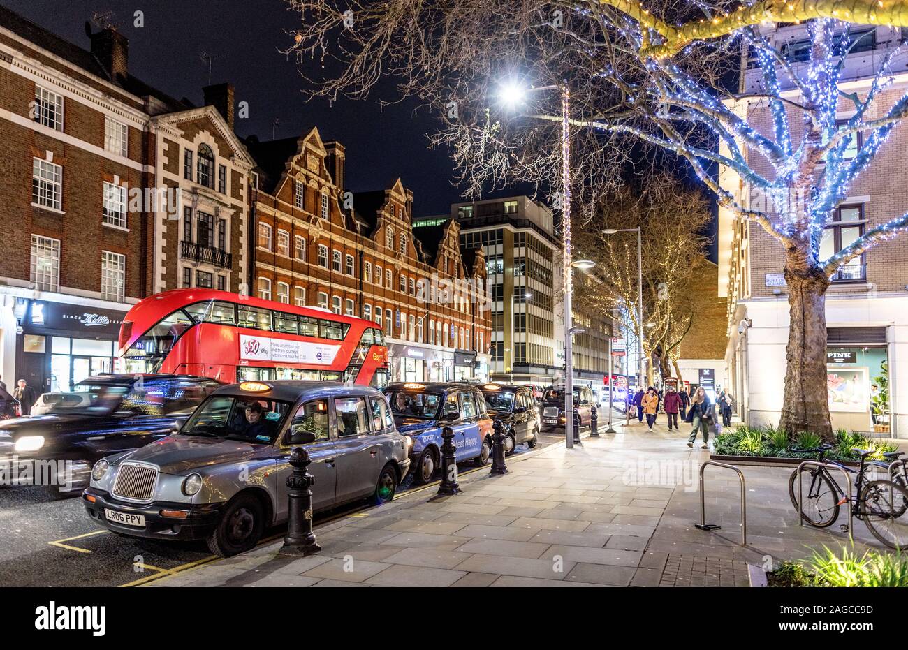 Duke of York Square in The Kings Road at Christmas London UK Stock ...