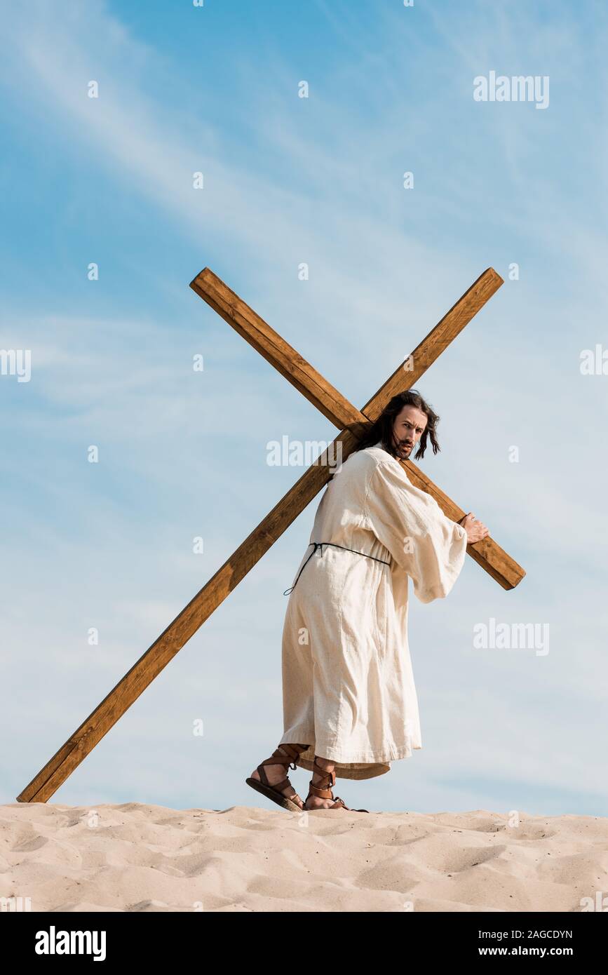 Walk By Faith Sand Cross