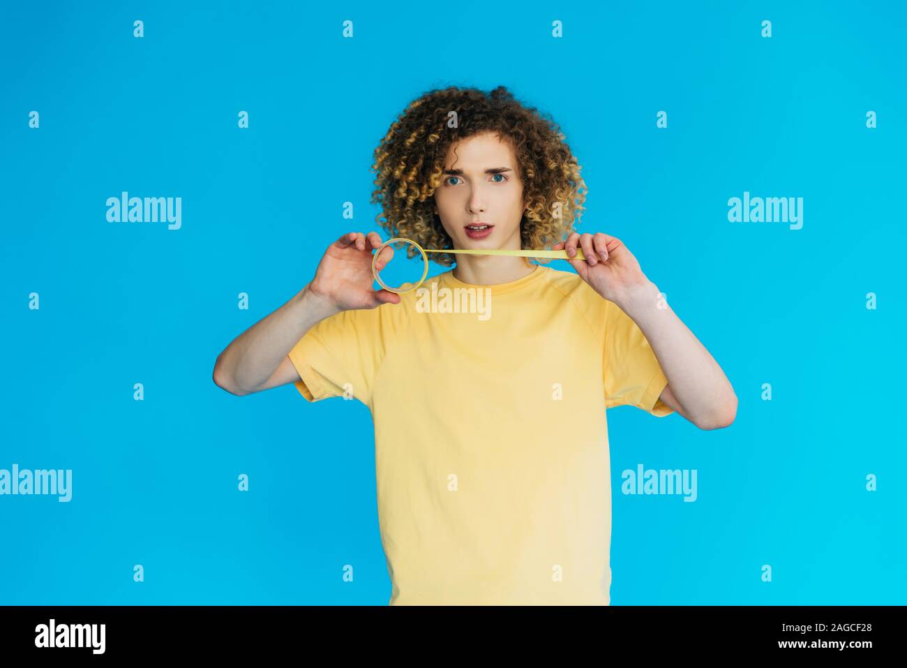 Boy duct tape on hi-res stock photography and images - Alamy