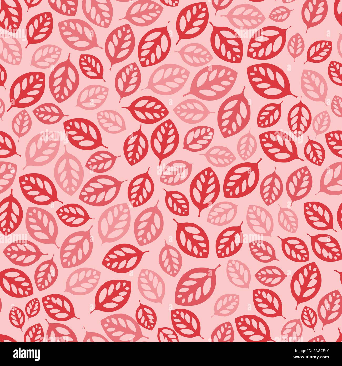 Leaf seamless repeat pattern background Stock Photo - Alamy