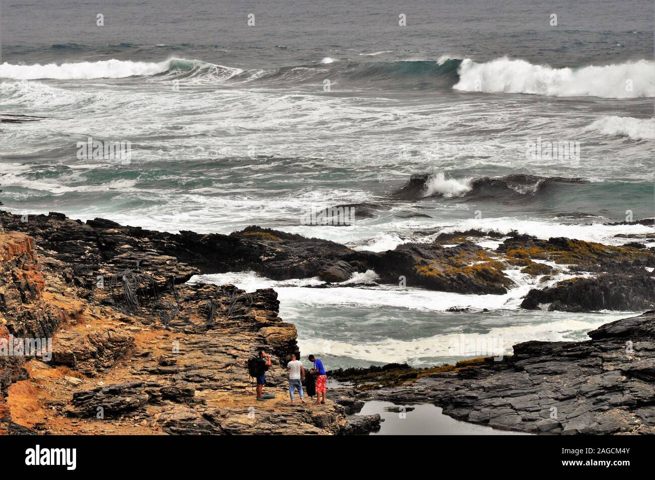 beautiful shot of ocean waves moving towards the shore creating the ...