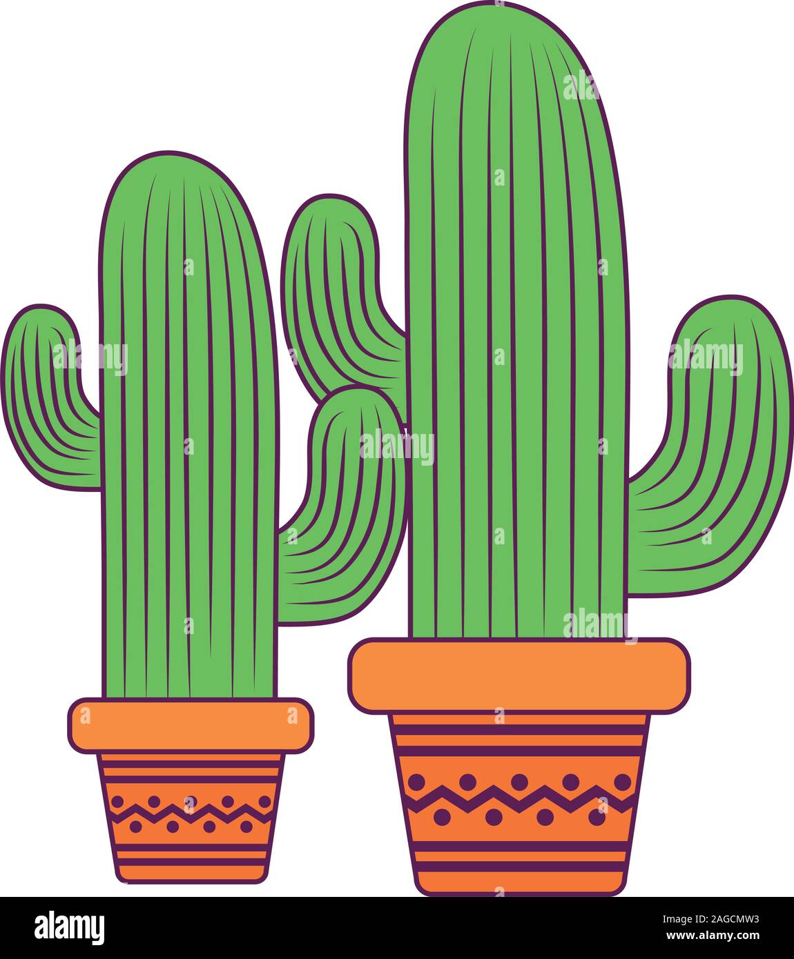 Cactus design, Plants desert nature tropical summer mexico and western ...