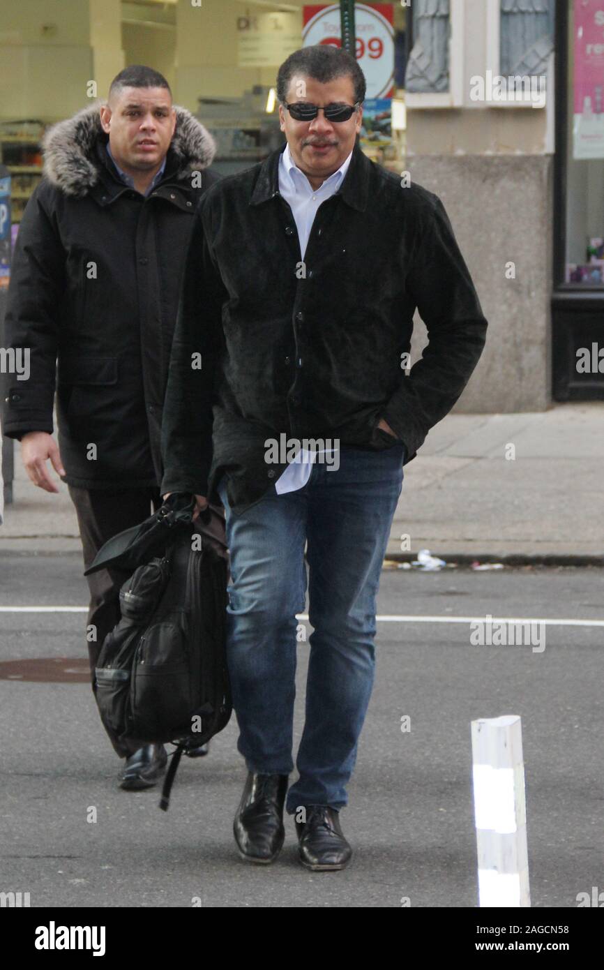 New York, NY, USA. 18th Dec, 2019. Neil deGrasse Tyson seen at Build ...
