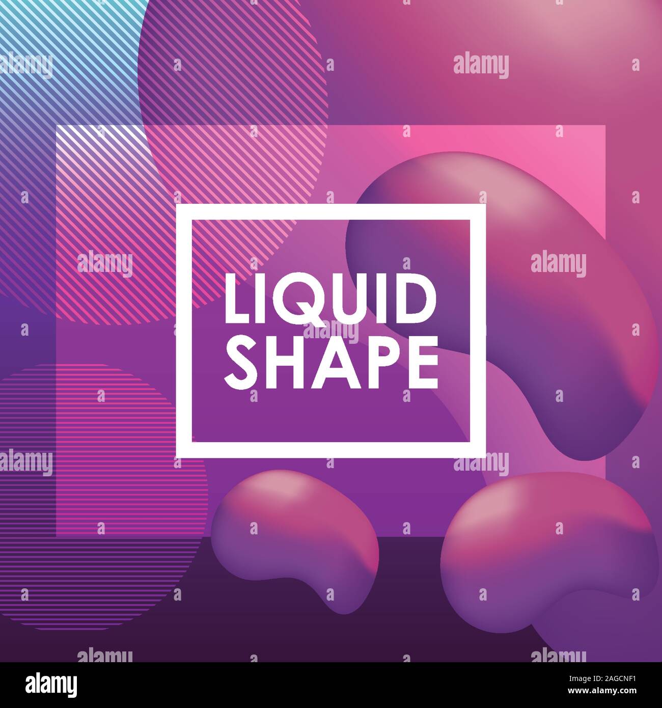 Purple liquid shape design, Fluid background abstract modern color ...