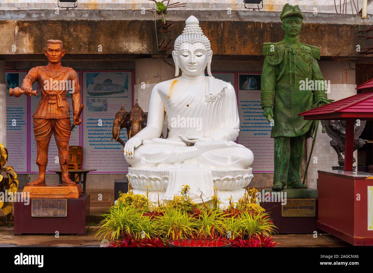 Low angle shot of the historic famous landmark called Big Buddha in ...